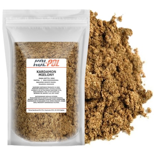 Kardamon mielony 500g KOL-POL - Zamów sobie zdrowie!